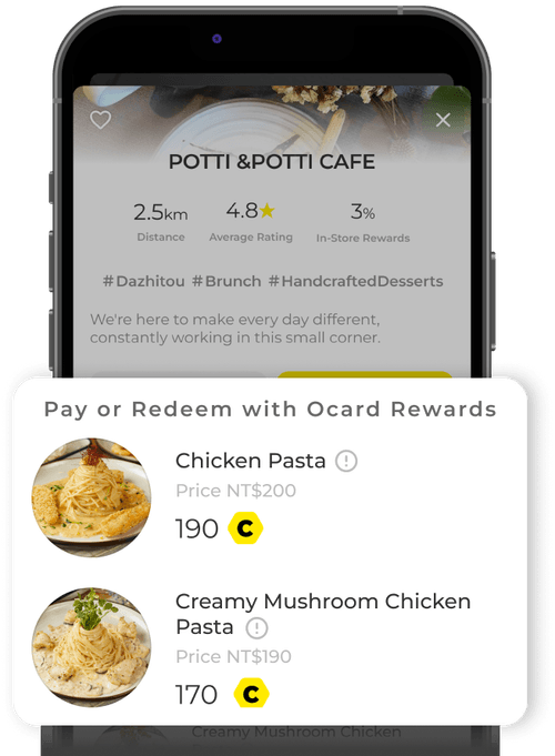Ocard Rewards 多元點數回饋計畫｜跨國、多通路樂享回饋